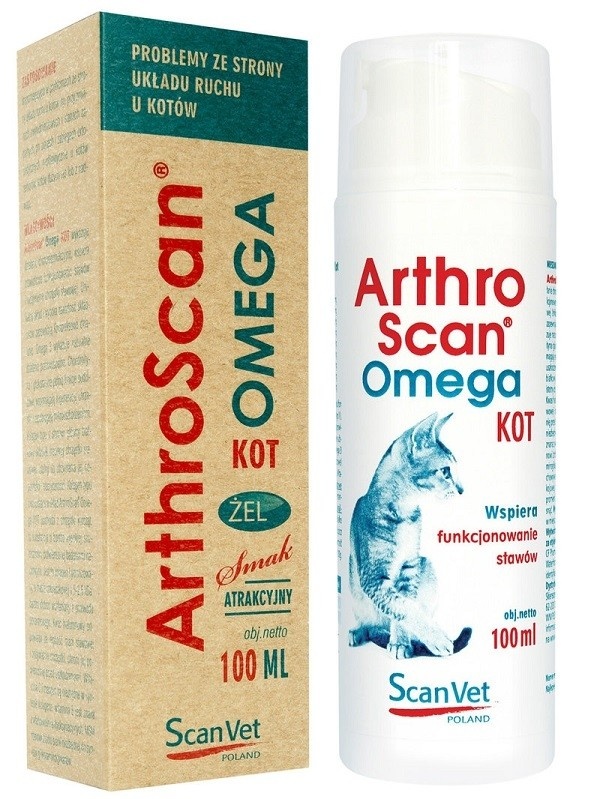 ScanVet ArthroScan Omega na stawy dla kotów 100ml 1szt. - Koty - Kości ...